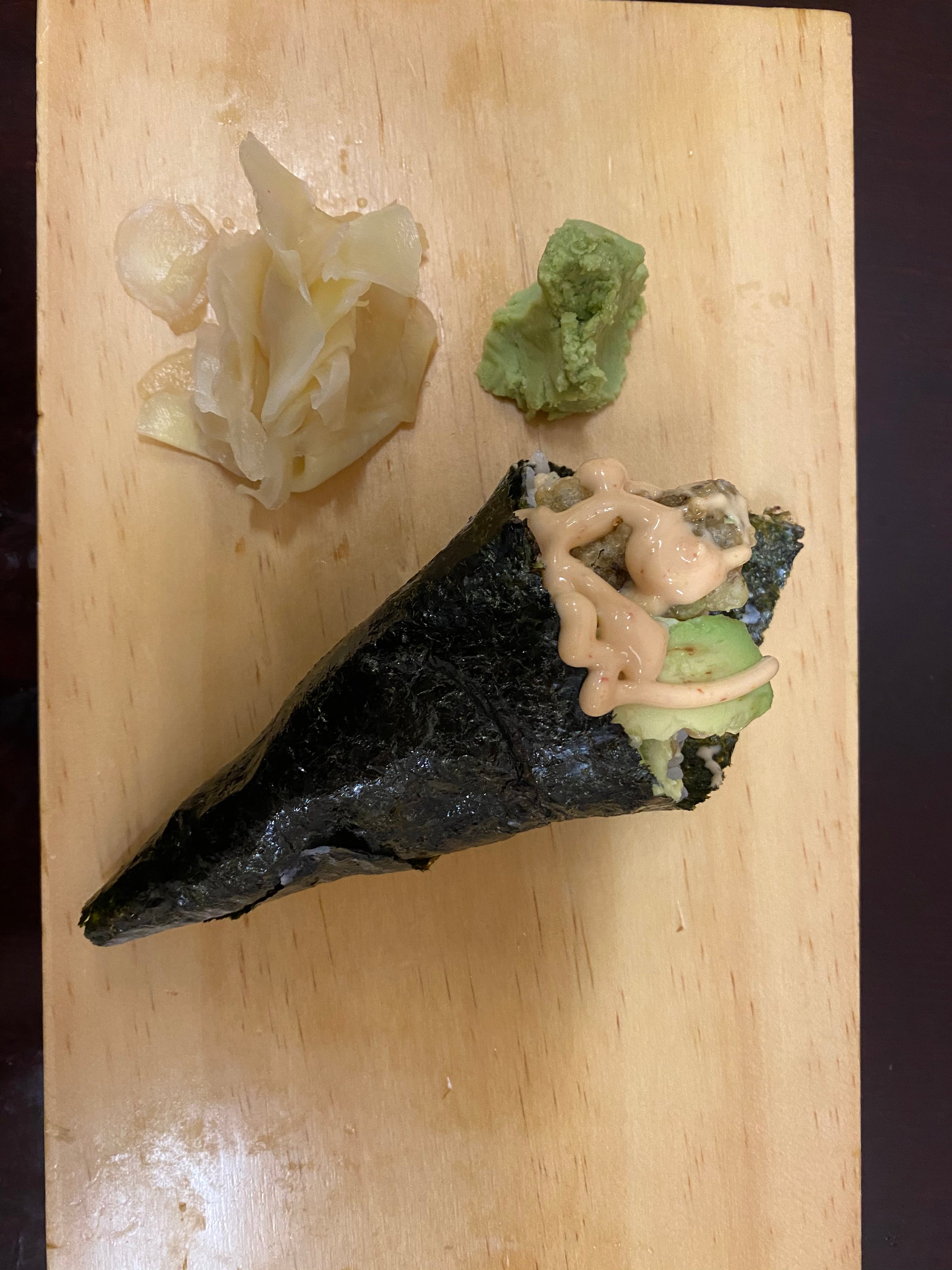 Salmon Skin Hand Roll